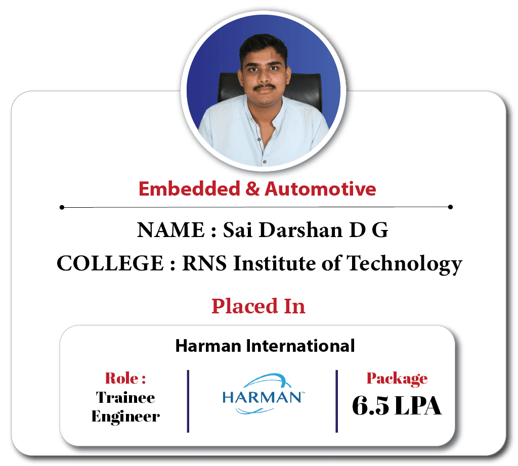 Embedded | Automotive | IoT | VLSI | Java | Data Science Courses